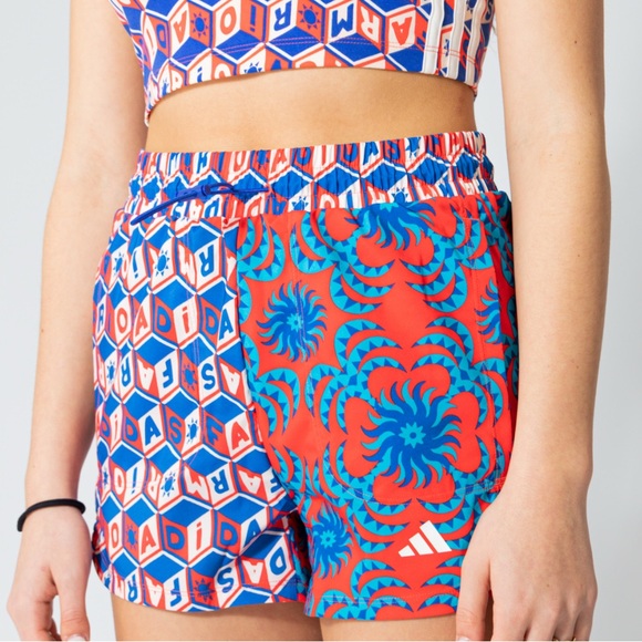 FARM Rio | Shorts | Farm Rio X Adidas Rio Pacer Shorts Lightweight ...